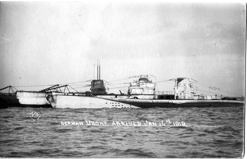 Armistice 1918: the surrender of German submarines