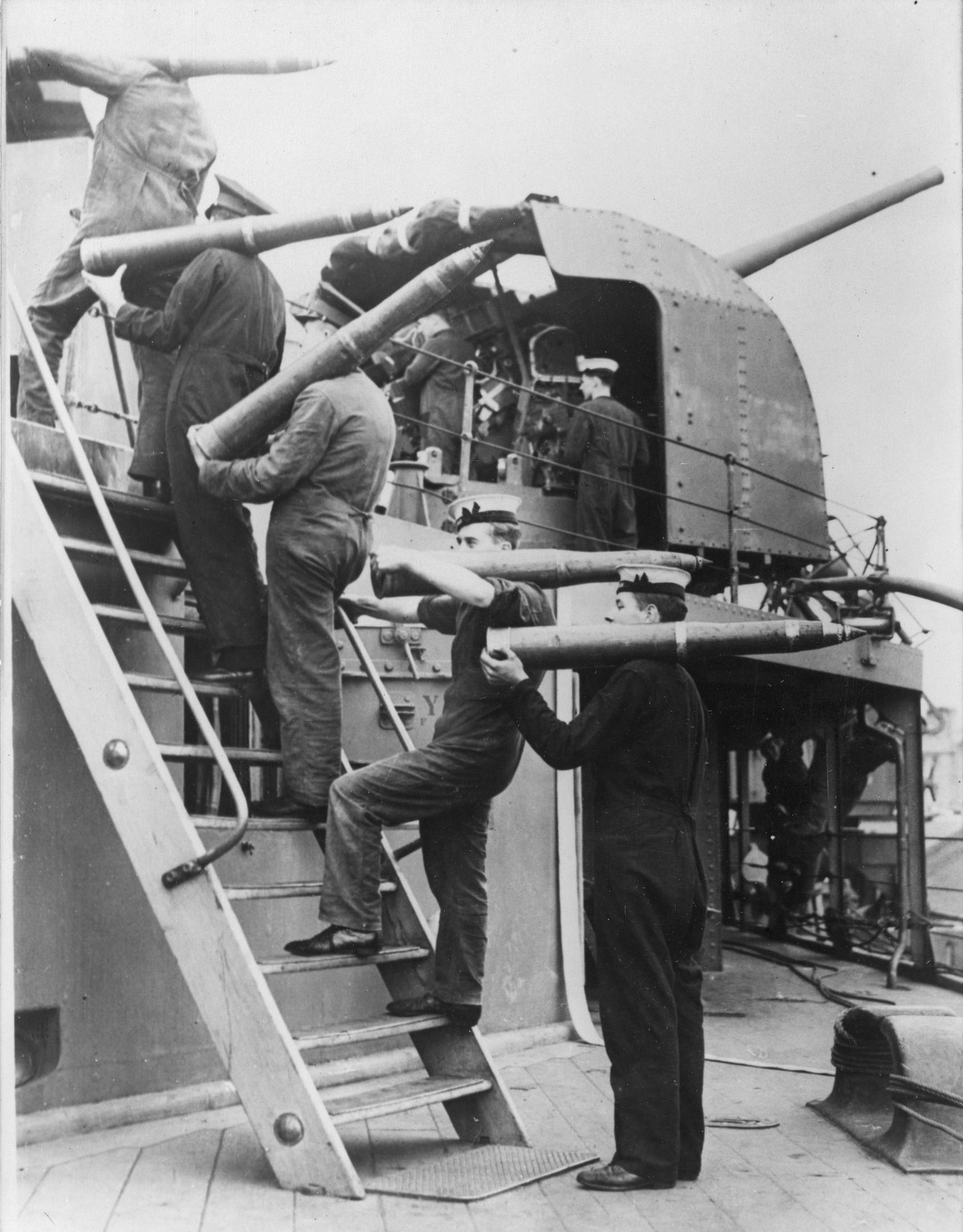 Taking on ammunition