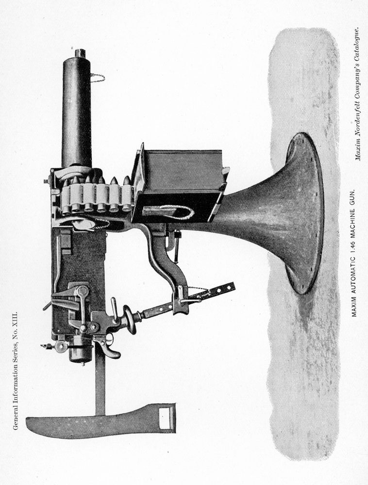 Naval Automatic guns: Vickers Maxim guns